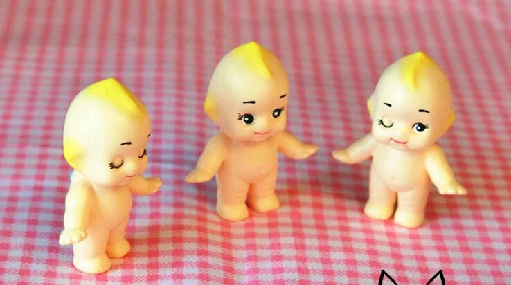 3pcs/lot New Arrival Cute Mini Kewpie Figure Toy Baby Doll DIY Cos ...