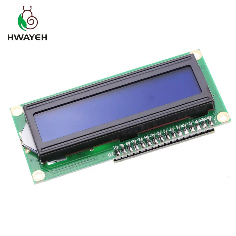 LCD1602+I2C LCD 1602 module Blue screen IIC/I2C LCD1602 Adapter plate ...