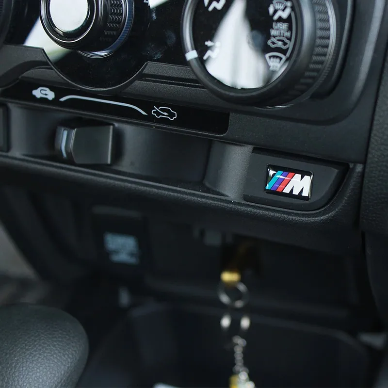 Buy BMW 1Pc LOGO MONOGRAM EMBLEM BADGE MPOWER M3 M5 STICKER SMALL ...