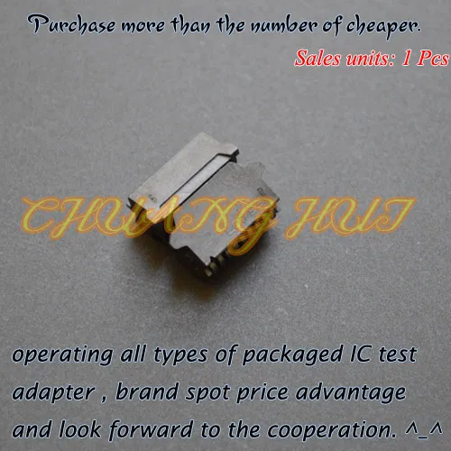 300mil SOP16 SOIC16 test socket (Back pin SMD) IC socket Clamshell ...