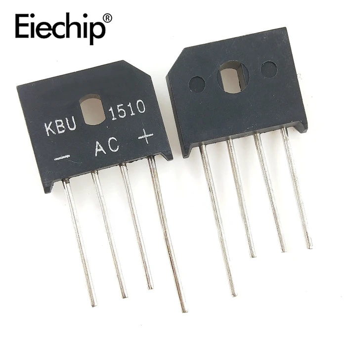 5pcs/lot Diode Bridge Retifica Kbu1510 Dip Kbu-1510 15a 1000v Ponte ...