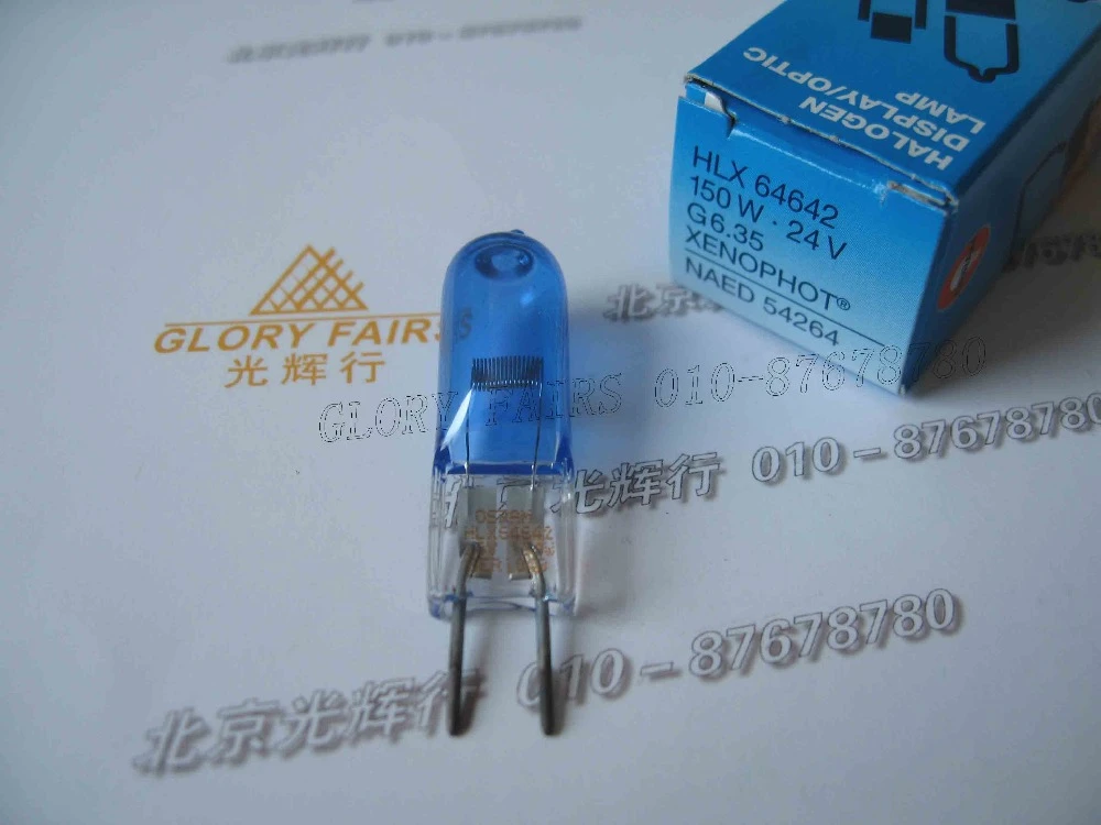 Blue Coated Hlx 64642 24v 150w Bulb Mediland Operation Room Surgical ...