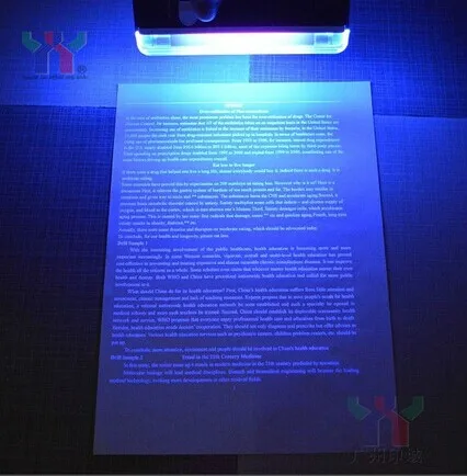 Tinta invisible UV de impresión de seguridad para impresora de ...