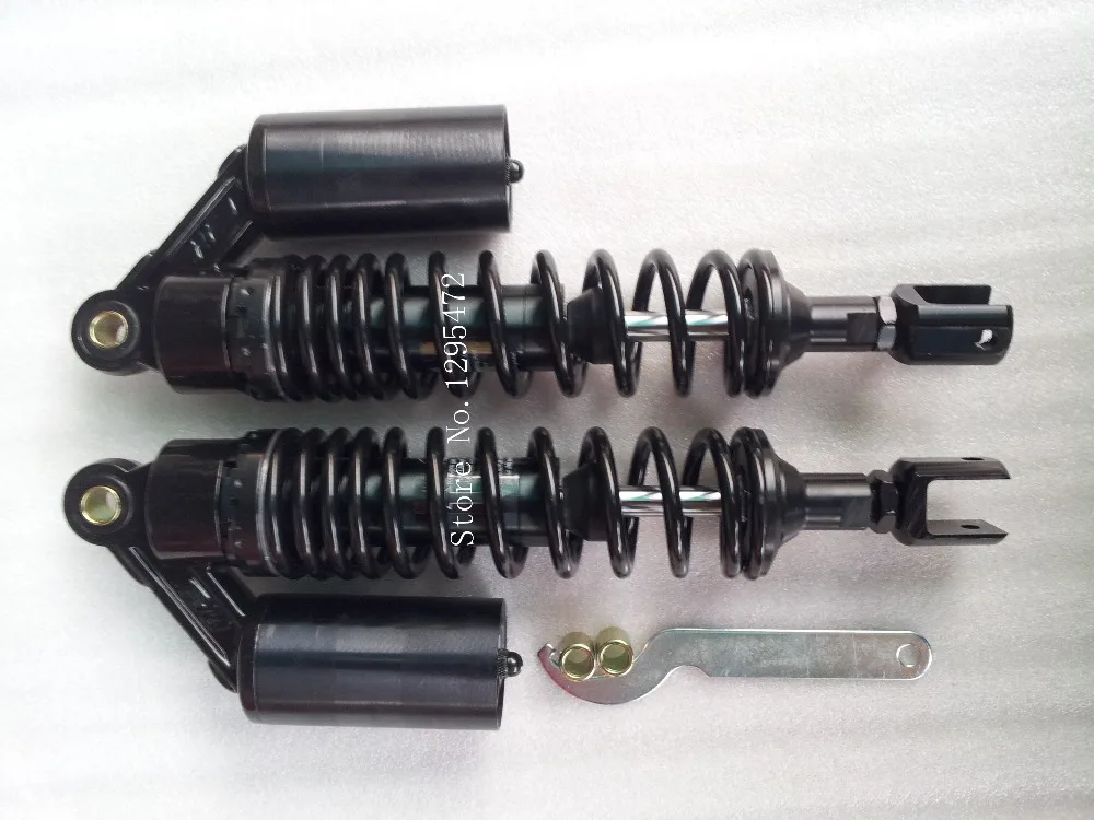 All Black 7mm Spring 320mm Rear Air/nitrogen Shock Absorbers For Honda ...