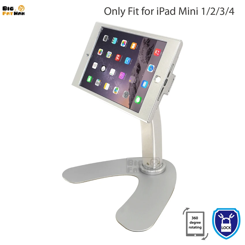 Desktop-Anti-Theft-Security-Kiosk-POS-Stand-Holder-Enclosure-for-iPad ...