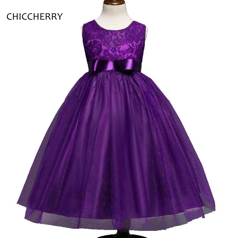 Fashion Baby Princess Evening Dress Bowknot Elegant Graduation Ball ...