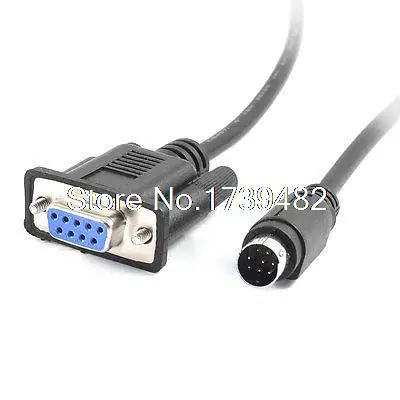 3 Meter Rs422 To 8p Mini Din Connector Plc Cable For Dvp/easyview ...
