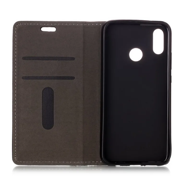 Магнитный Флип кожаный бумажник-книжка чехол для huawei P20 Lite Pro мягкий силиконовый ...