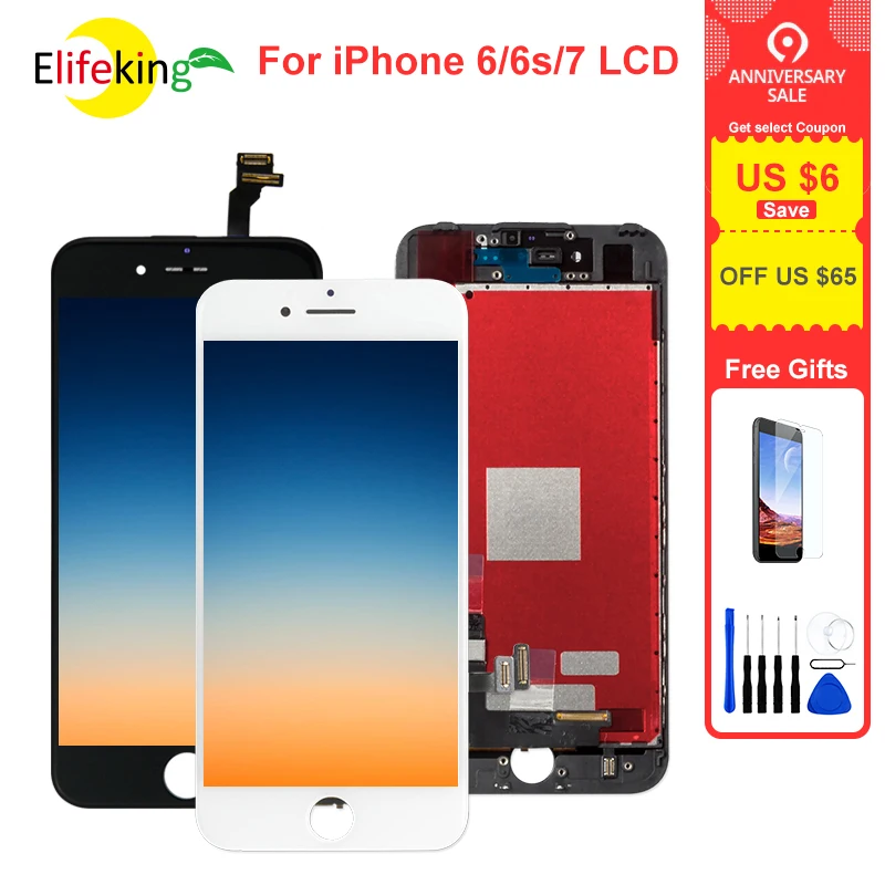 Aliexpress.com : Buy 1PCS 6 plus 6S plus LCD Display for iPhone 6 6g 6s ...