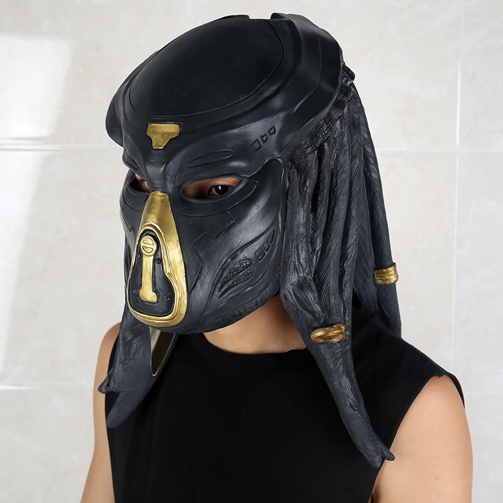 2018 Movie The Predator Cosplay Mask Latex Full Head Adult Unisex ...