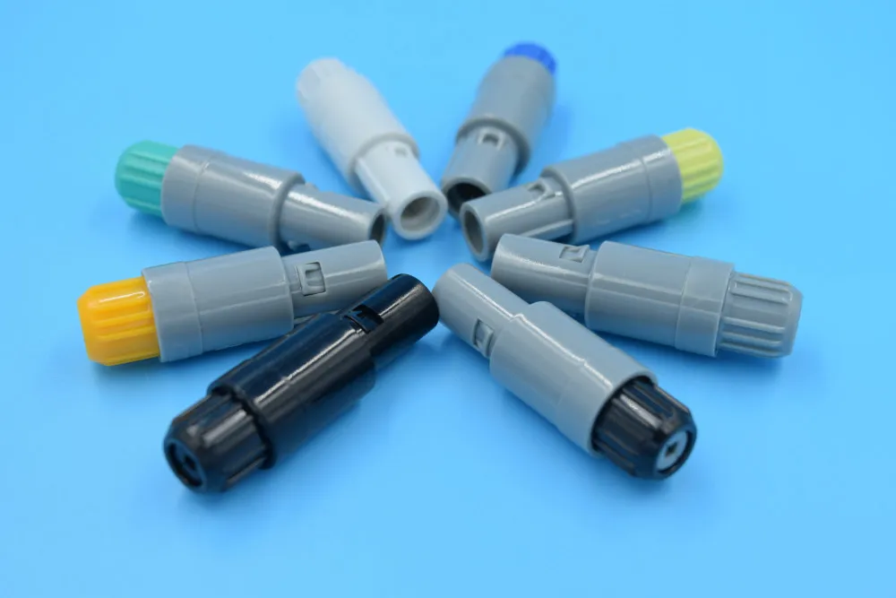 SZLEJEN 5pin 1P connector plug PAG,Medical probe connector, Doppler ...