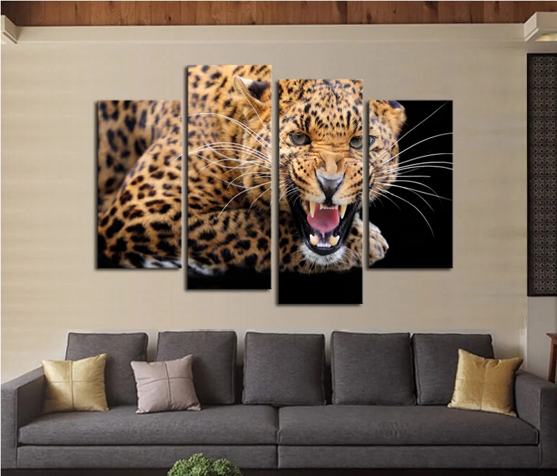 Online Get Cheap Leopard Print Wall Art Aliexpress Alibaba Group
