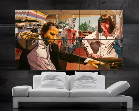 Pulp Fiction John Travolta as Vincent Vega Uma Thurman as Mia Wallace ...
