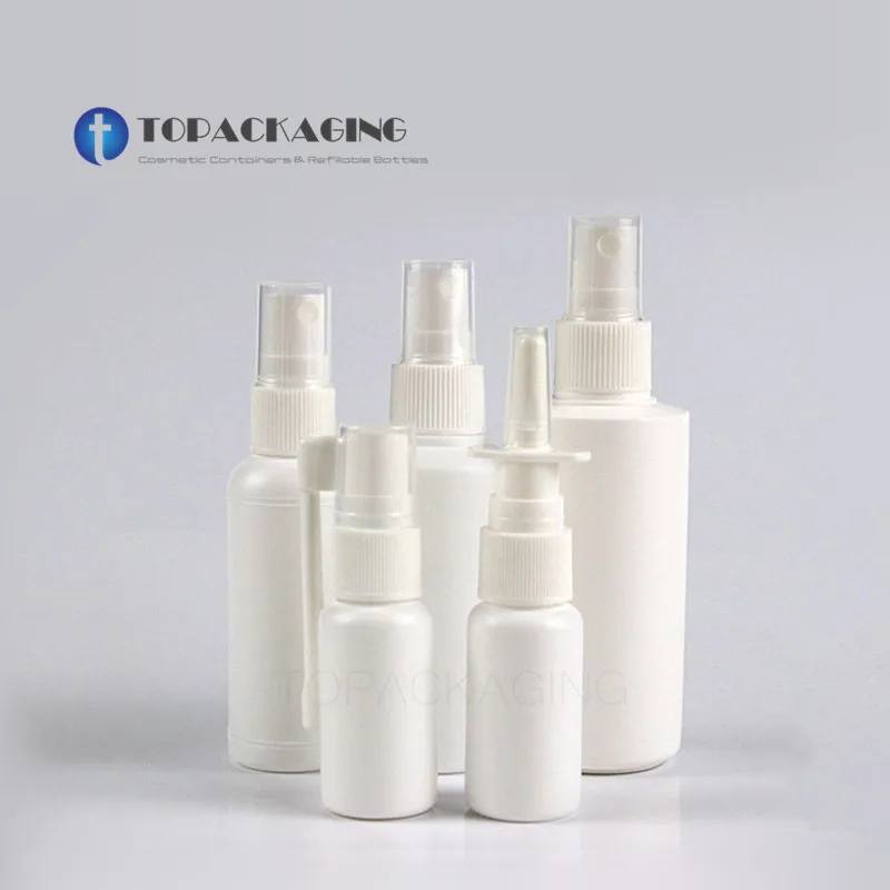 100pcs*5/10/20/30/50/100ml Empty Plastic Spray Bottle Small Medical ...