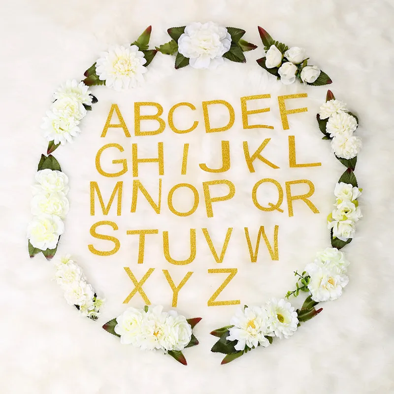Artificial Flowers Photo Booth Props Babyshower Decoration for A Girl ...