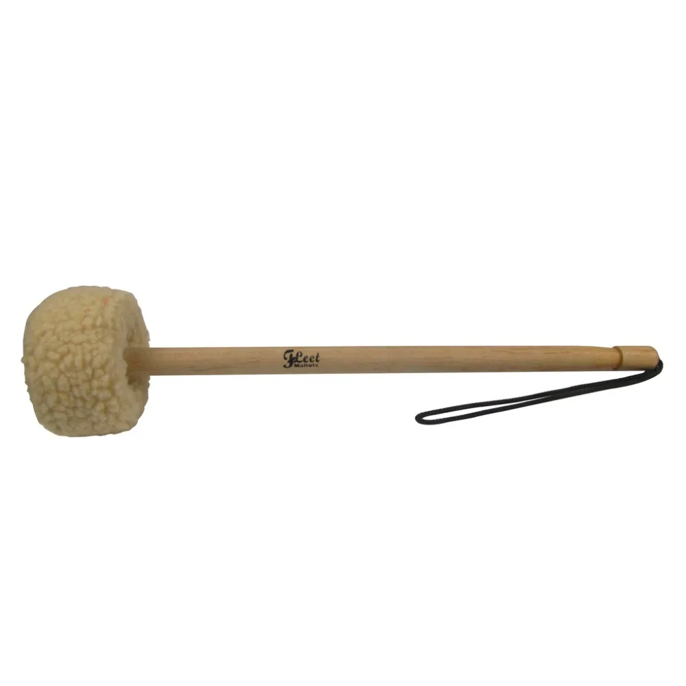 NEW 1 개 Small 징 말렛 징 Hammer 나무 Core 와 울 Head 드럼 Stick|gong mallet|gong ...