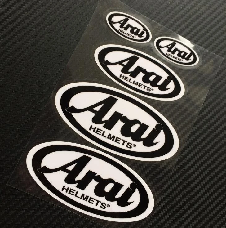 Arai Helmet STICKER ADHESIVE DECAL WRAPPING TUNING MOTORCYCLE RACING ...
