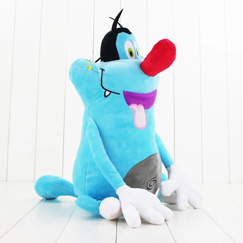 40cm French movie sand cartoon Oggy and the Cockroaches Fat Cats Toys ...