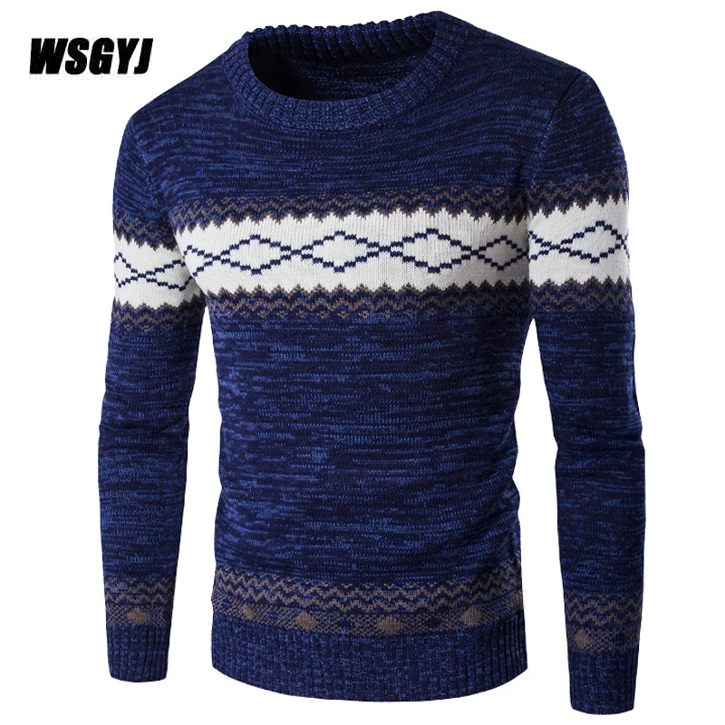 Pull Homme 2017 O Neck Sweaters Knitted Long Sleeve Men Sweater Mens ...