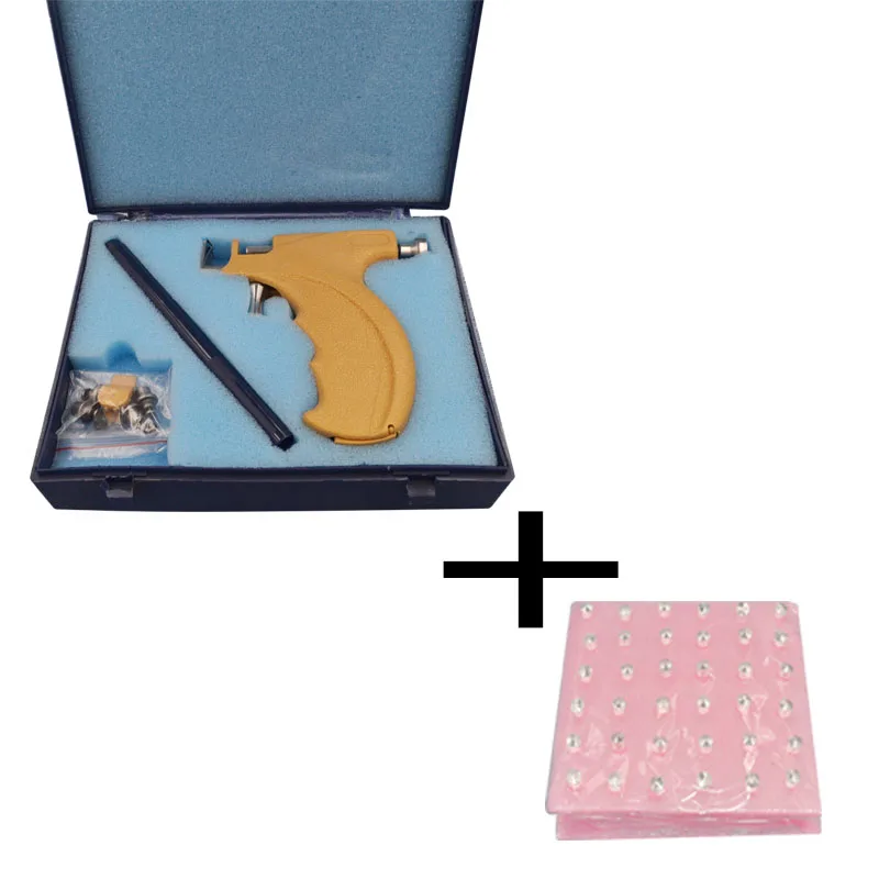 Ear Piercing Ear guns Gun Professional Stainless Steel Safety Ear Nose ...