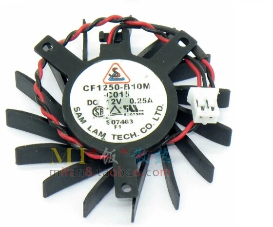Wholesale: CF1250-B10M graphics ball fan blade diameter 45mm isosceles ...