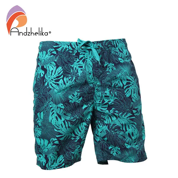 Andzhelika Swimwear Men Swim Shorts Swimming Print Trunks Surf Beach ...