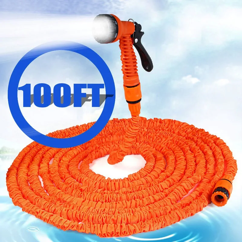 Купить 25-200 футов расширяемый волшебный гибкий садовый водяной шланг ...