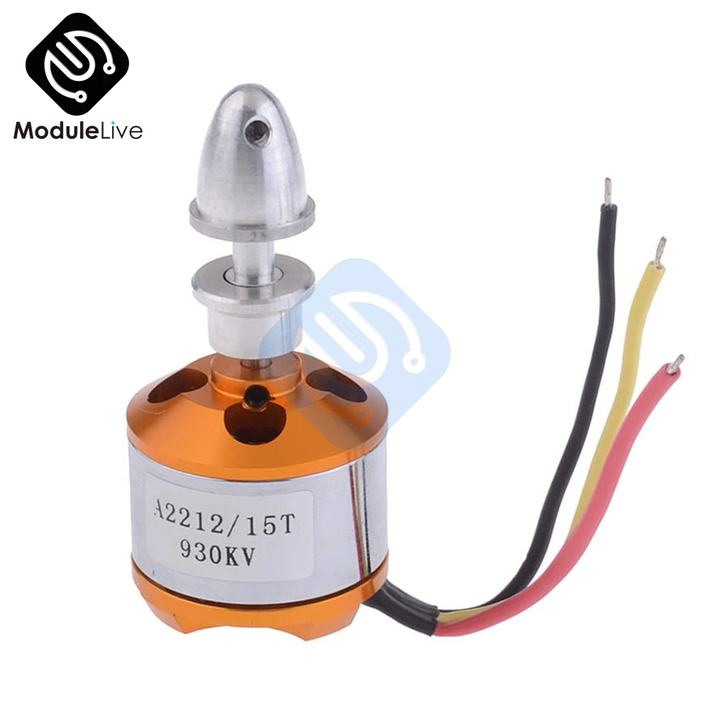 A 2212 A2212 930KV Brushless Outrunner Motor W/ Mount 15T ,RC Aircraft ...