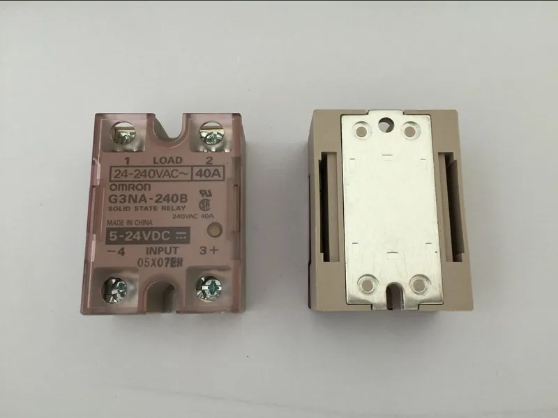 10pcs Solid State Relay Omron G3na-240b 40a Ssr Relay,input 5-24vdc ...