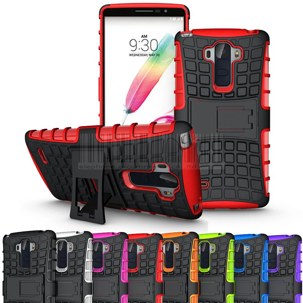 For Huawei Ascend G7 Dual Layer Heavy Duty Shockproof Protective Hybrid ...