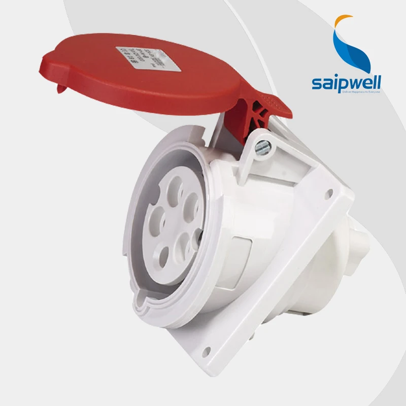 Wholesale Saipwell SP1500 5 pin electric waterproof socket outlets 400V ...