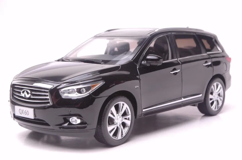 1:18 Diecast Model for Infiniti QX60 2014 Black SUV Alloy Toy Car ...