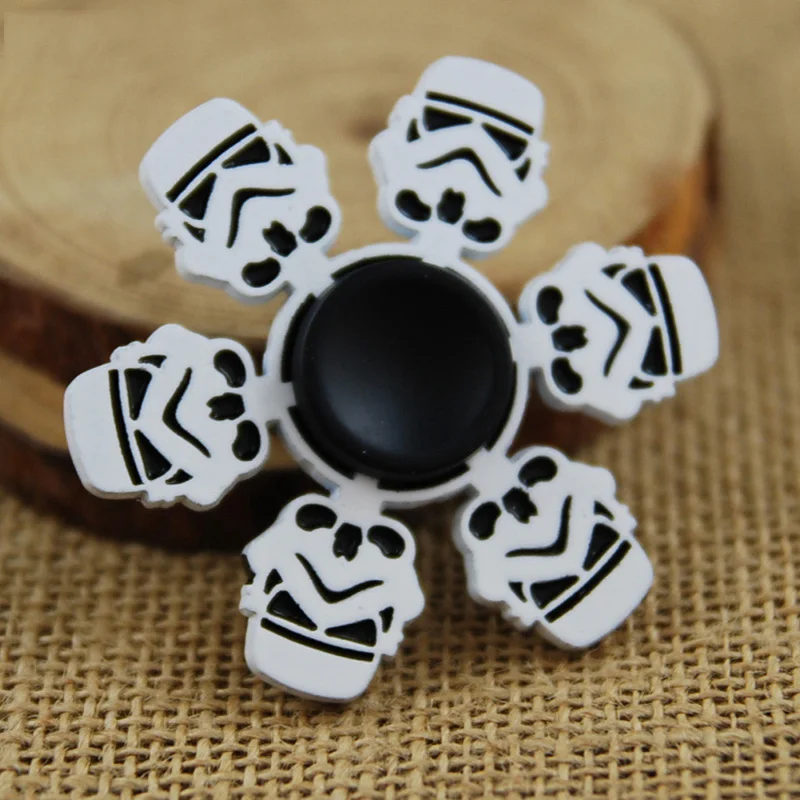 2017 New Fidget Spinner Metal Star Wars Dark Warrior Hand Spinner ...