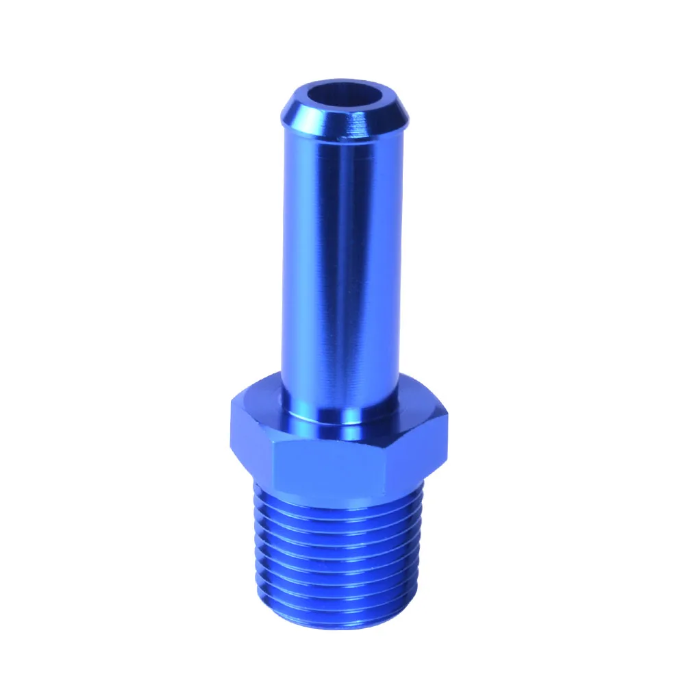 ESPEEDER 3 8 Npt Male Straight To 1 2 Hose Barb Nipple AN 8 Aluminum