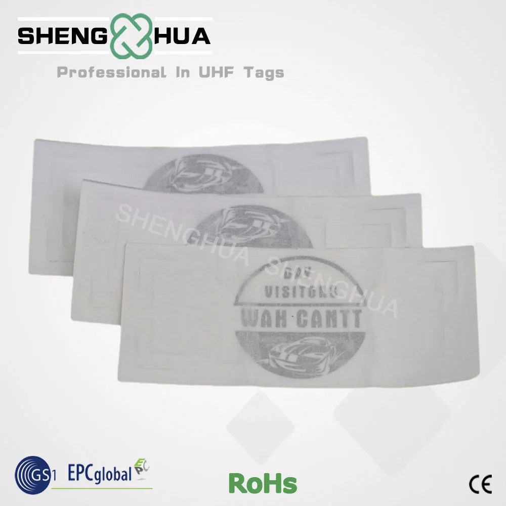 200pcs Car Windshield Tag UHF RFID Car Tag PET Material Alien H3 with ...