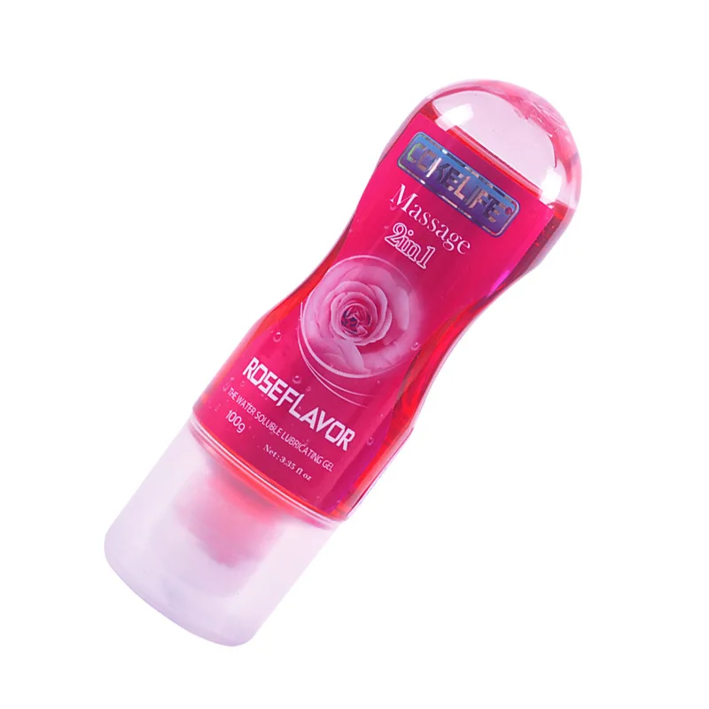 Cokelife Grease Rose Flavor Lubricant Water Based Edible Oral Lubricant Vaginal Lubricant Oil