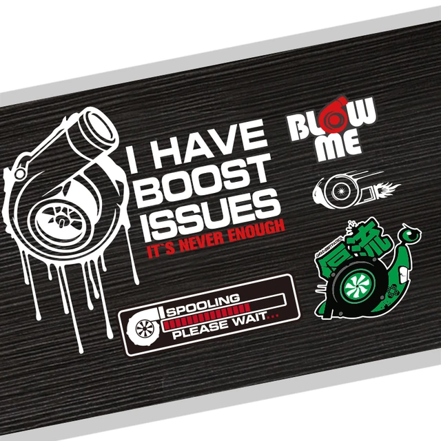 Boosted Turbo S Decal