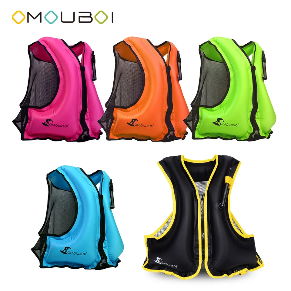 OMOUBOI Adults Unisex Drifting Surfing Floats Life Safety Jacket Rapid ...