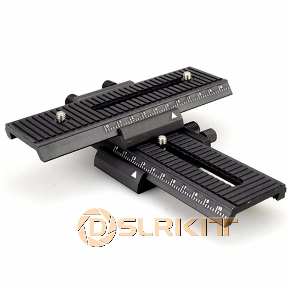 DSLRKIT 4 way Macro Shot Focusing Focus Rail Slider for CANON NIKON ...