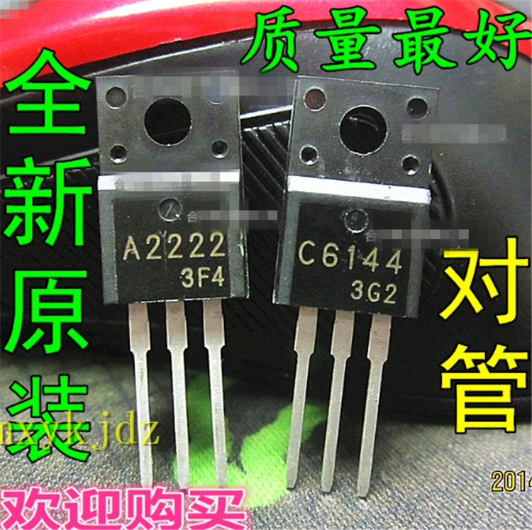 A2222-C6144-2SA2222-2SC6144-TO-220F-Novo-Produto-Original-Entrega-R ...