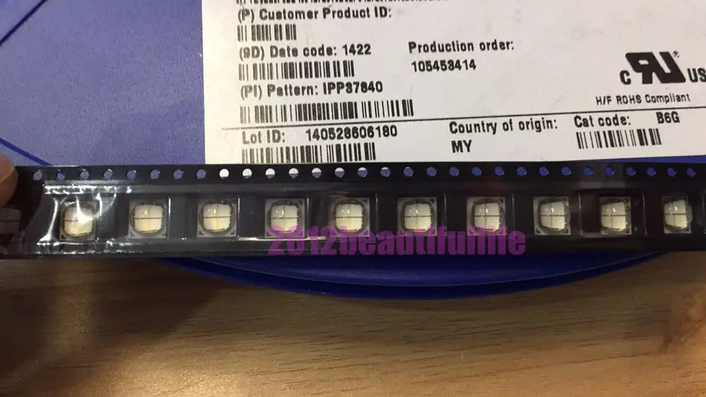 1000X LUXEON M Royal Blue 445 460nm 12W High Power Led|Light Beads ...