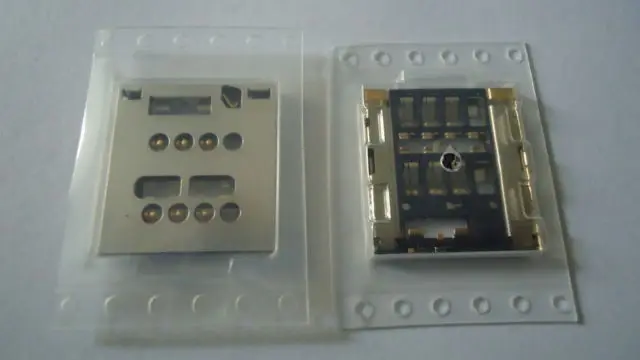 10 unids/lote, Conector de soporte de lector de tarjetas sim nuevo ...