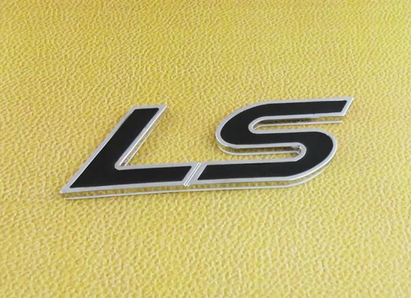Auto Car Chrome Black Ls Emblem Badge Sticker - Car Stickers - AliExpress