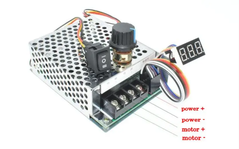 Other DIY & Tools - Digital Display 0~100% adjustable DC 10-50V 40A DC Motor Speed Controller ...
