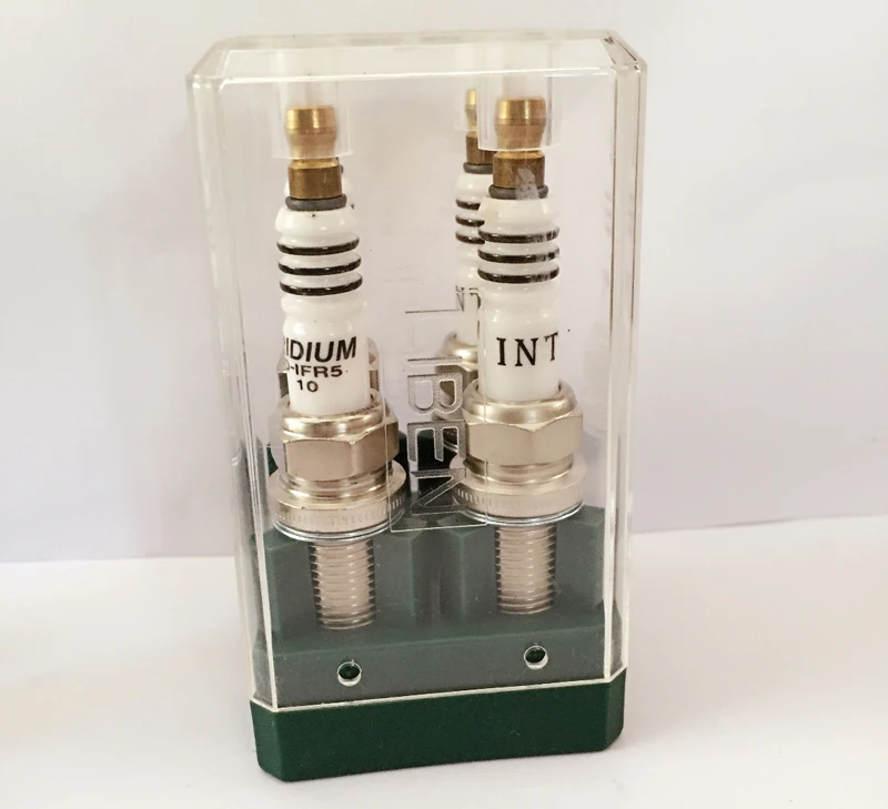 D IFR5 10 4 pcs INT Duplo Iridium Spark Plug Jogo Com NGK PFR6G 11 ...