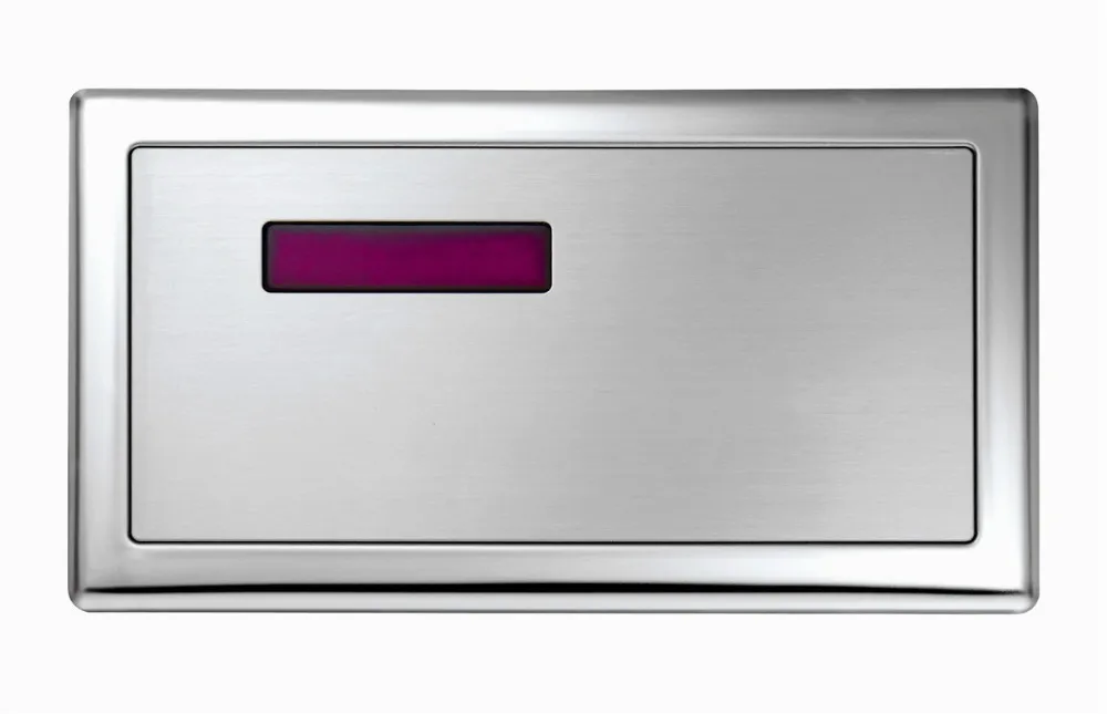 Stainless Steel Panel Urinal Sensor With Solenoid Flush Valve Sensor ...