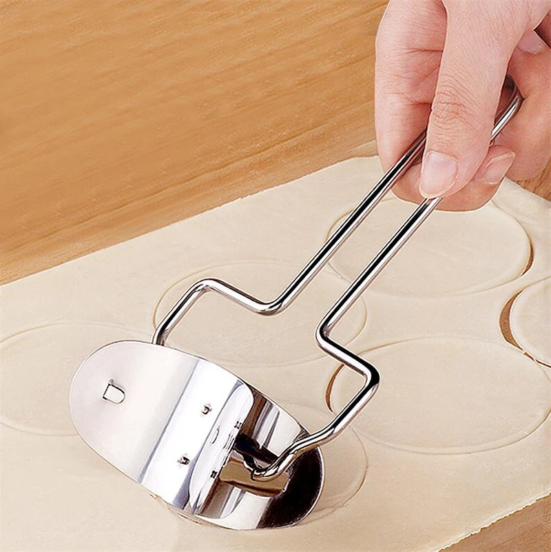 Dumpling Pastry Cutter Stainless Steel Dumpling Wraper Mould Dough ...