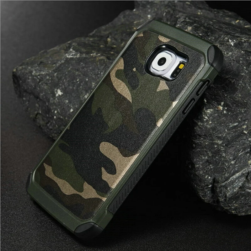 Army Camo TPU+PC Leather 2 IN 1 Camouflage Skin Protective Phone Case ...