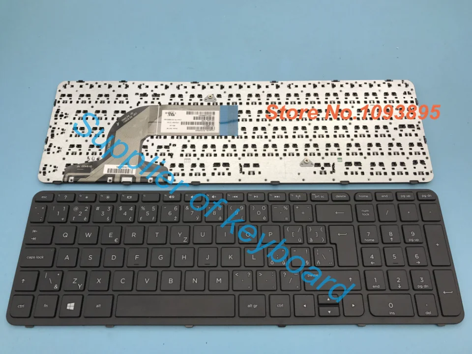 Teclado checo con marco para ordenador portátil HP Pavilion 250 G2 G3 ...