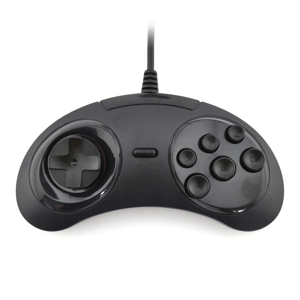 Classic 6 Buttons Usb Gamepad Game Controller Joypad Not For Sega ( For ...